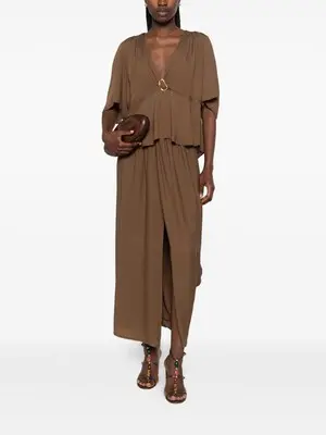 FORTE_FORTE V-necked Top