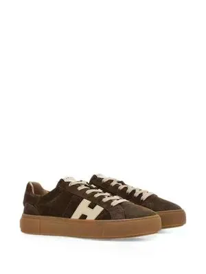 Hogan Crosswind Suede Sneakers