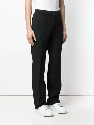 Valentino Garavani Logo Print Straight Leg Trousers