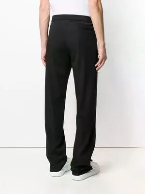 Valentino Garavani Logo Print Straight Leg Trousers