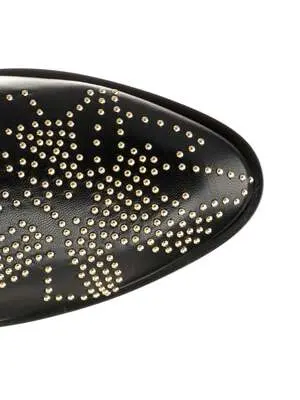 Chloé Susanna Studded Leather Ankle Boots - Black