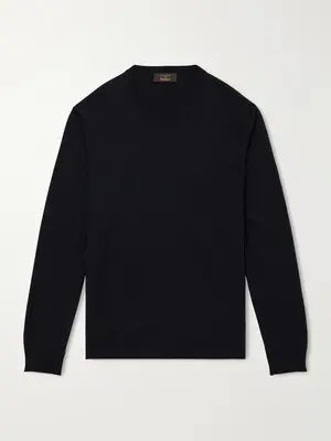 SLOWEAR Wool-blend Sweater - Blue