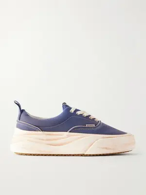NAHMIAS Ollie Cotton-canvas Sneakers - Blue