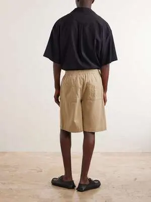 Loewe Straight-leg Cotton Drawstring Shorts