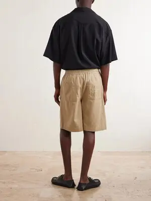 Loewe Straight-leg Cotton Drawstring Shorts