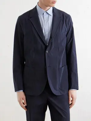 Sunspel Cotton Poplin Suit Jacket