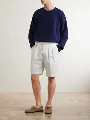 Polo Ralph Lauren Wimbledon Logo-embroidered Cotton Sweatshirt