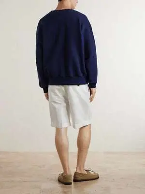 Polo Ralph Lauren Wimbledon Logo-embroidered Cotton Sweatshirt