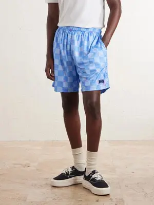 NAHMIAS Scribble Print Jersey Shorts