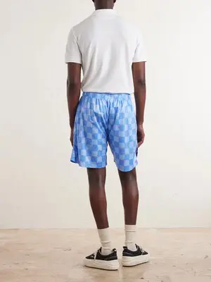 NAHMIAS Scribble Print Jersey Shorts