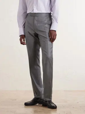 TOM FORD Shelton Straight-leg Wool-twill Suit Trousers