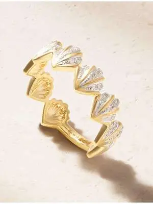 Yvonne Léon 18-karat Diamond Ring - Gold
