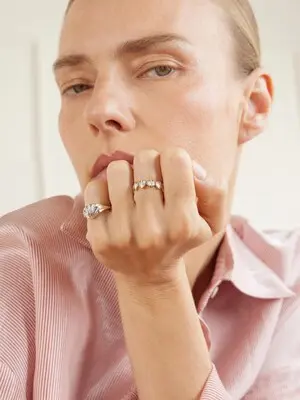 Yvonne Léon 18-karat Diamond Ring