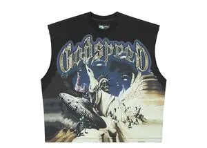 GODSPEED The Landing Sleeveless T-shirt - Black