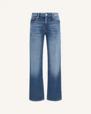 7FOR Calie Straight Jeans - Blue