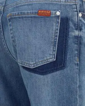7FOR Calie Straight Jeans