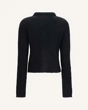 Our Legacy Mazzy Polo Sweater In Alpaca Blend