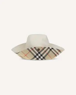 Burberry Check Bucket Hat Femae