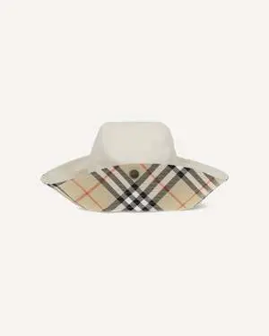 Burberry Check Bucket Hat Femae