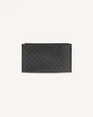 Gucci Essence Classic Large Pouch In Gg Canvas