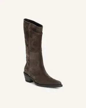 Khaite Clive Suede Boots