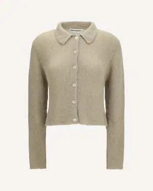 Our Legacy Polo Collar Buttoned Sweater - Beige