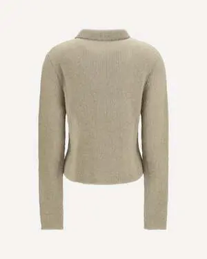 Our Legacy Polo Collar Buttoned Sweater - Beige