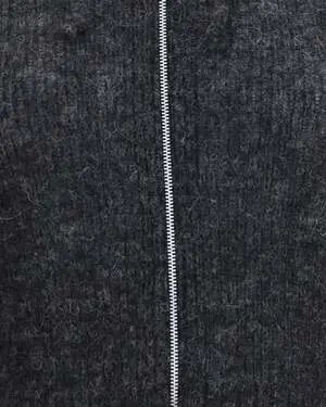 Our Legacy Alpaca-blend Zip-up Hoodie - Grey