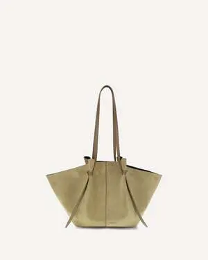 Yuzefi Suede Leather Shoulder Bag