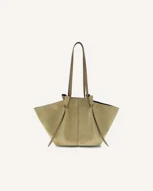 Yuzefi Suede Leather Shoulder Bag