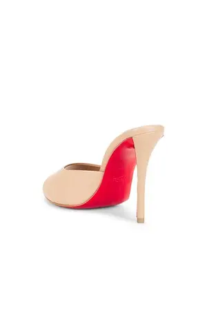 CHRISTIAN LOUBOUTIN Miss Z Mule 100 Sandal - Blush