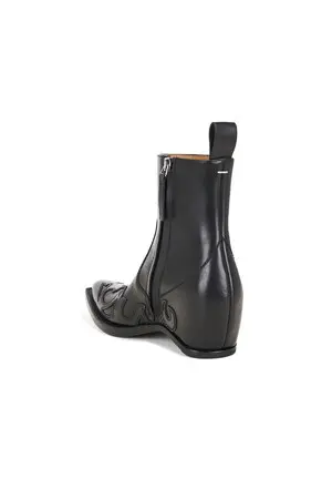 MAISON MARGIELA Heel-less Western Flame Boot
