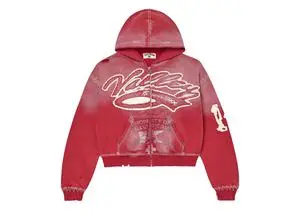 VALE FOREVER Religion Zip Up Hoodie - Burn