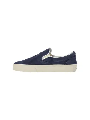 TOM FORD Jude Suede Slip-on Sneakers