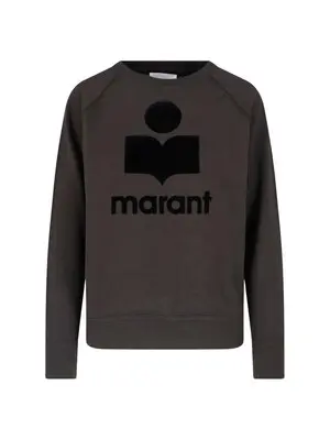 Isabel Marant Étoile Isabel Marant Étoile "Milly" Cotton Sweatshirt Black