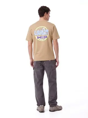 Carhartt Work In Progress Sweatpants "og Double Knee - Brown