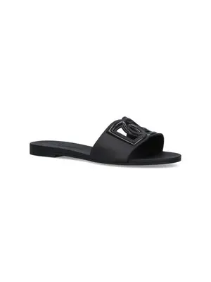 Dolce & Gabbana Sandals "dg - Black