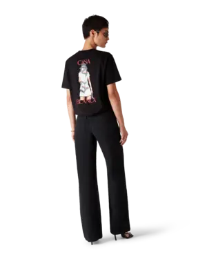 Casablanca Denim Monogram Straight Leg Jeans