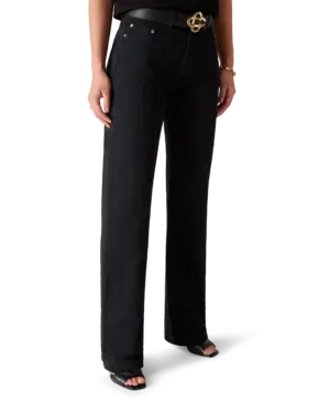 Casablanca Denim Monogram Straight Leg Jeans