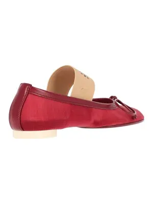MAISON MARGIELA Anatomic" Ballet Flats - Red