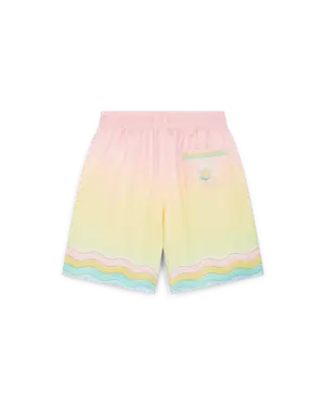 Casablanca For The Love Of Dance Silk Shorts - Multicolor