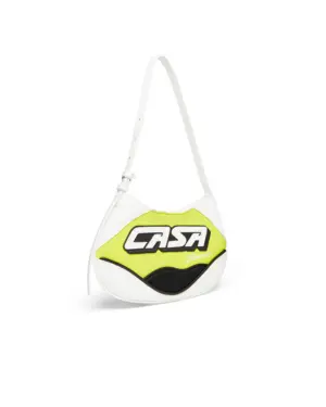 Casablanca Green Slim Biker Bag By