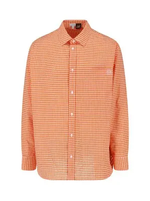 Loewe Checked Cotton Shirt