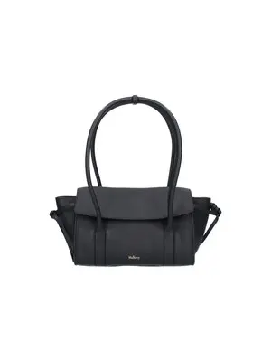 Mulberry Mini Soft Bayswater Shoulder Bag - Black