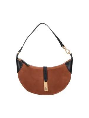 Polo Ralph Lauren Polo Id" Shoulder Bag - Brown