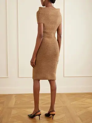 Magda Butrym Knitted Jersey Midi Dress