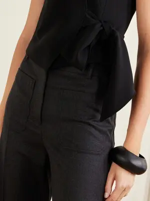 Max Mara Cropped Cady Vest