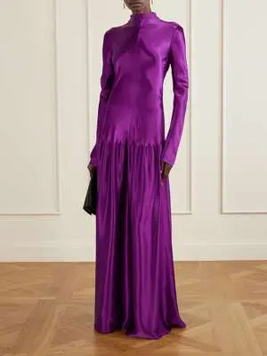 FFORME Mila Satin Maxi Dress