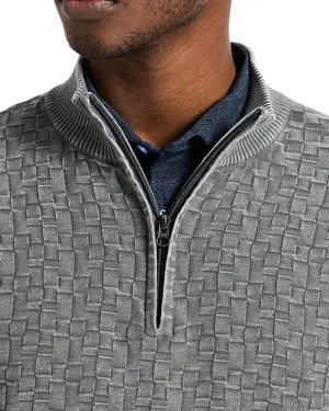 Robert Graham Aubin Quarter Zip Sweater