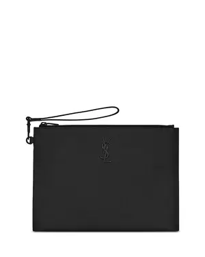 Saint Laurent Cassandre Zipped Tablet Holder